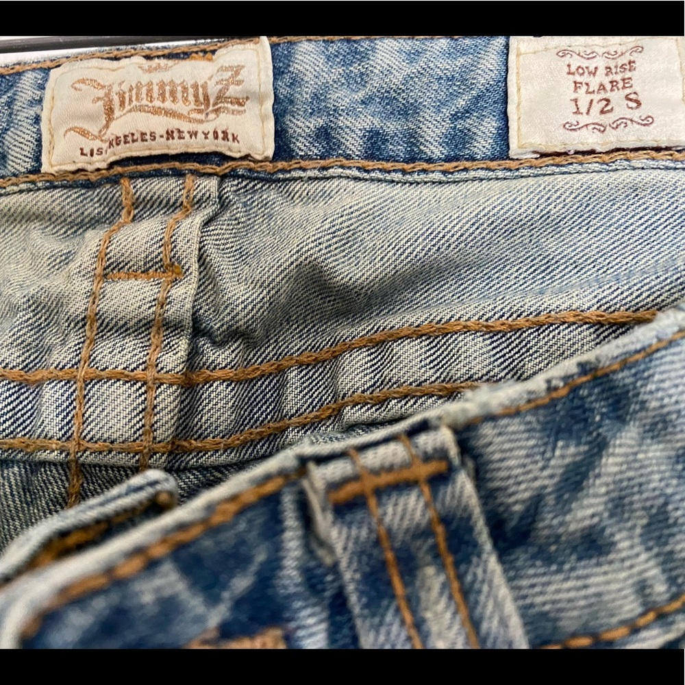 Jimmy Z 1990’s Low Rise Flares - Gem